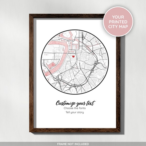 Map Circles - Etsy