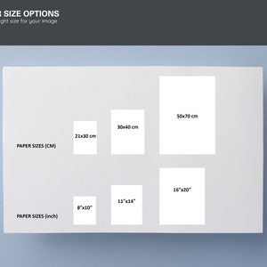 Inverted Styled City Map, Rectangle Shape, Custom City Poster, City ...