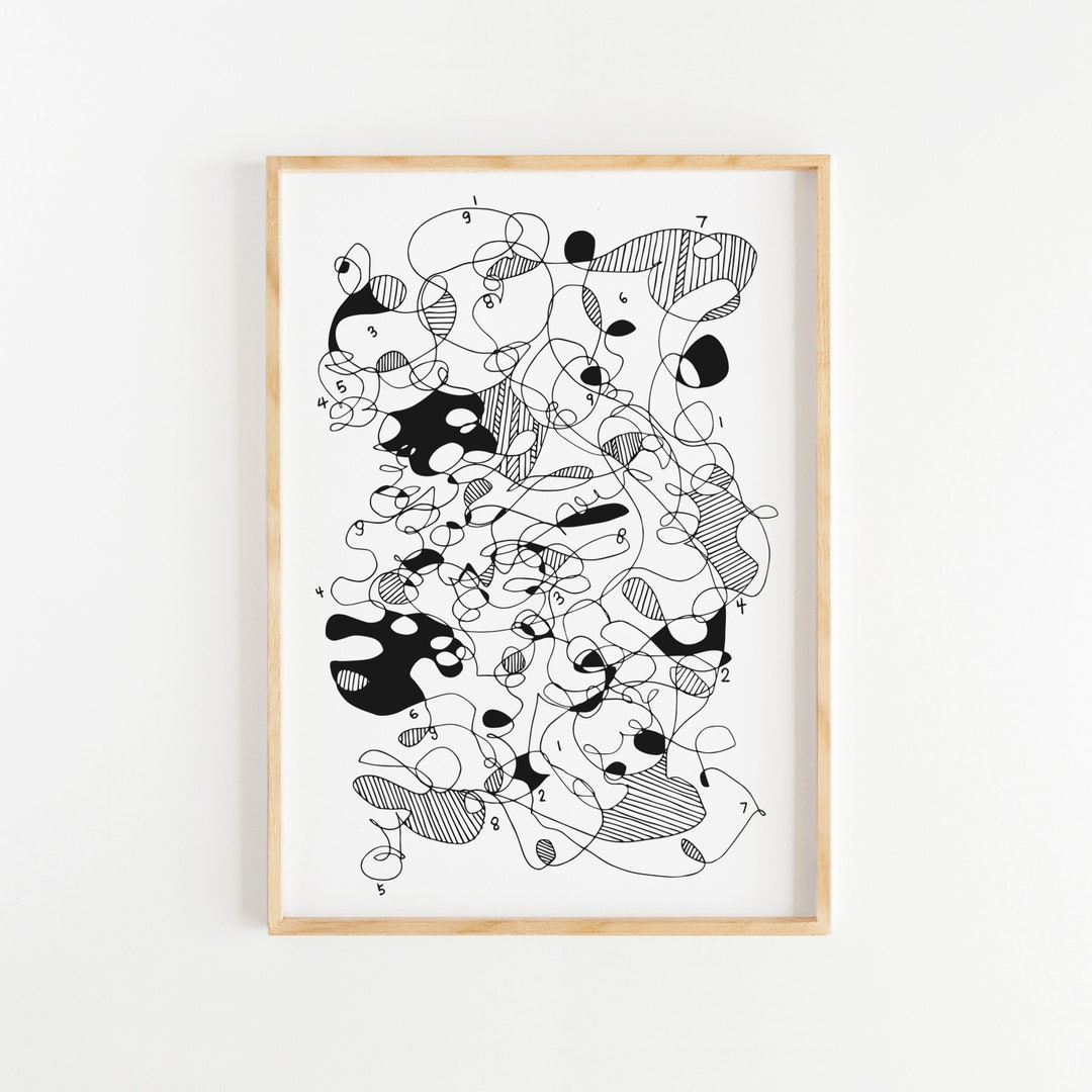 Printable Art, "abstract V.3", Instant Digital Download, Home Decor ...