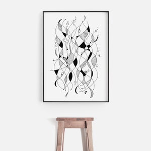 Printable Art, "abstract V.1", Instant Digital Download, Home Decor ...