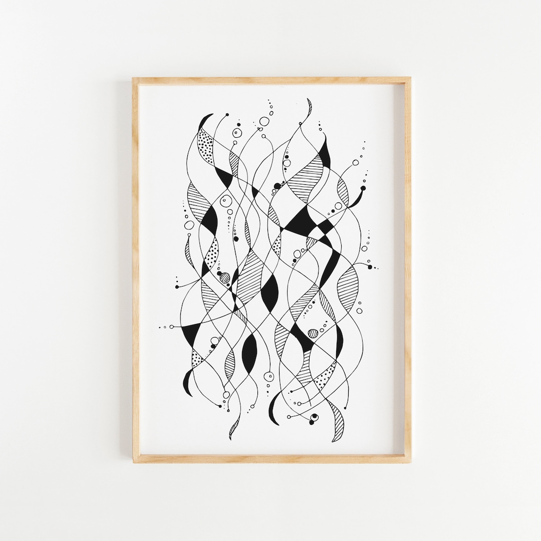 Printable Art, "abstract V.1", Instant Digital Download, Home Decor ...