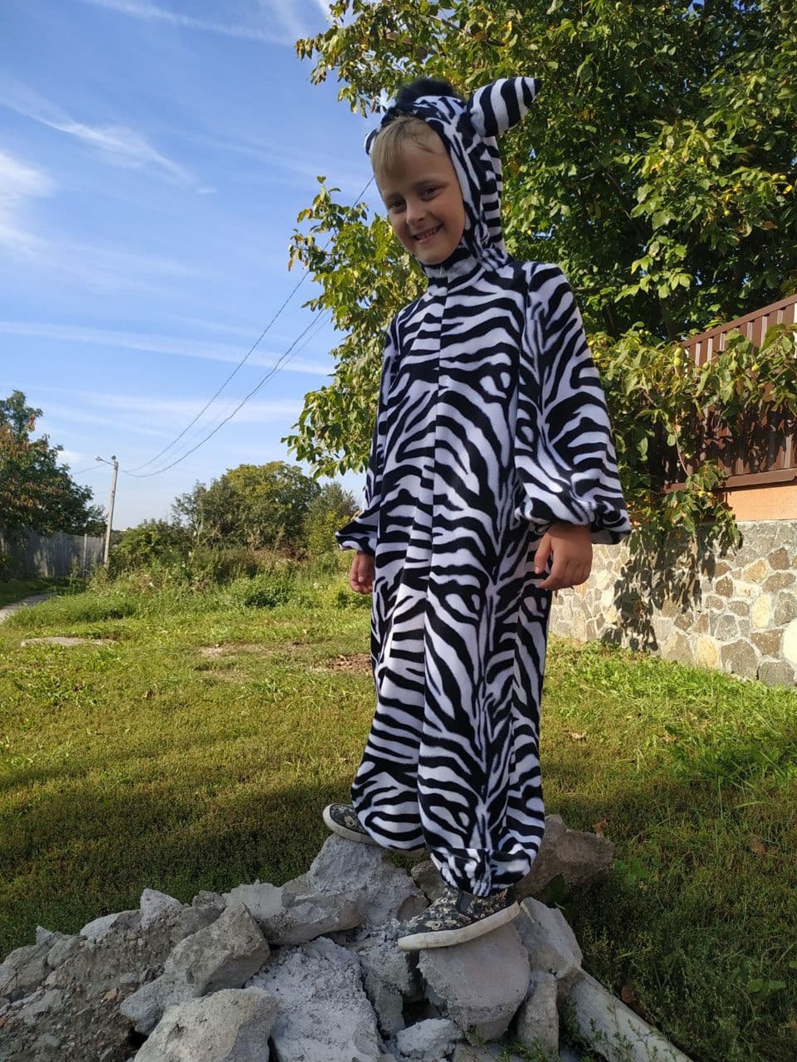 Zebra Costume, Melman, Kids Costume, Cosplay, - Etsy