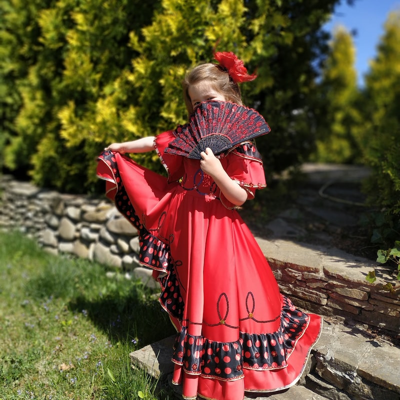 Kids Spain Costume - Etsy