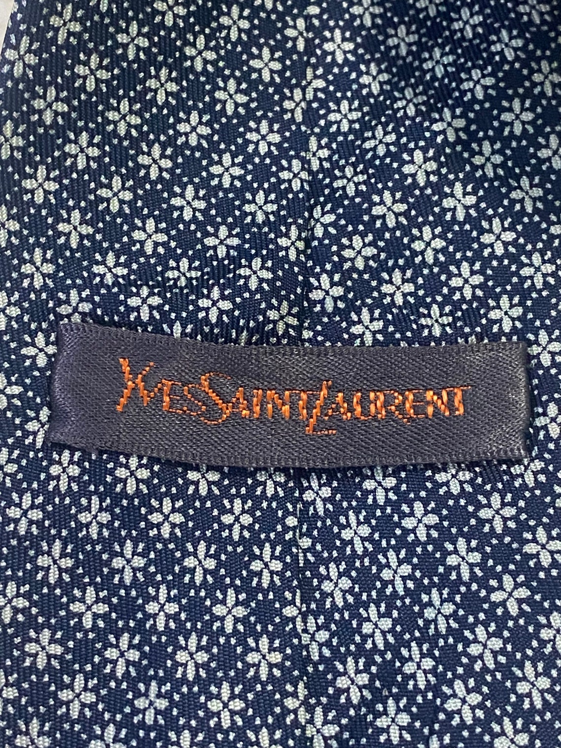 Vintage Authentic Yves Saint Laurent Neck Tie - Etsy
