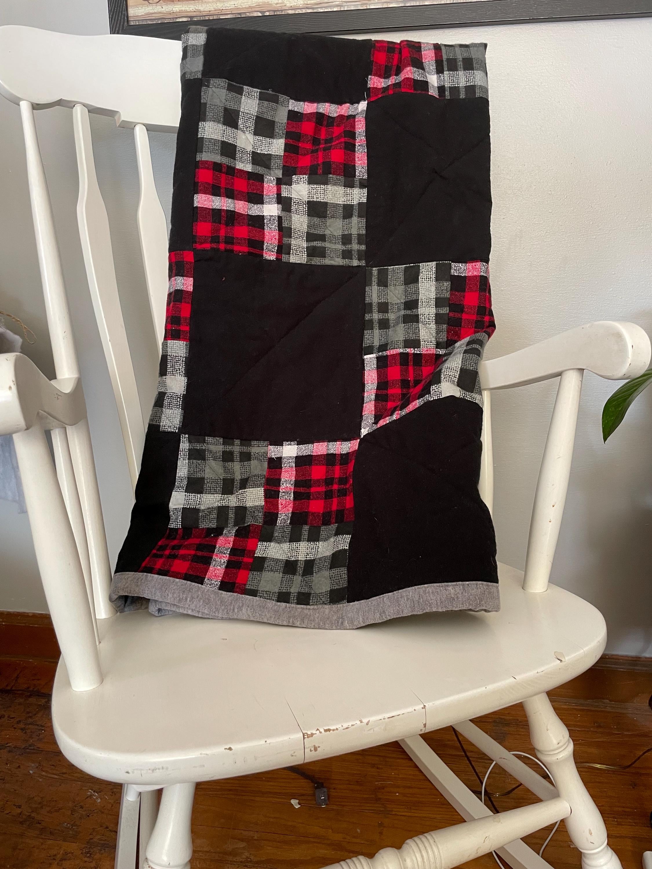 Flannel Fun Four Patch Quilt Pattern PDF - Etsy