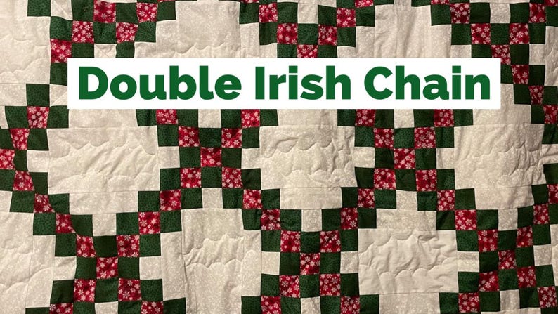 Double Irish Chain PDF Pattern - Etsy