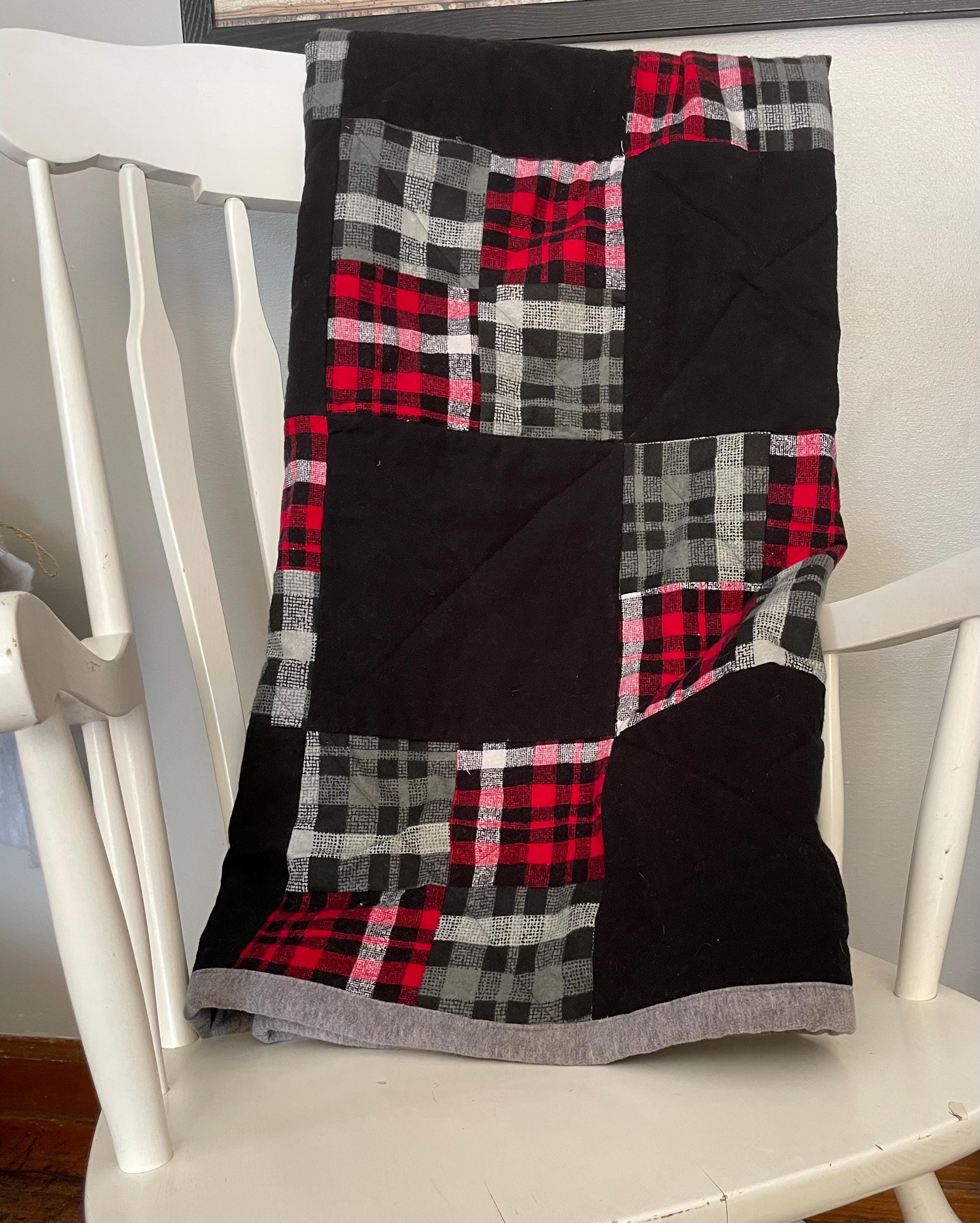 Flannel Fun Four Patch Quilt Pattern PDF - Etsy