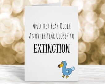 Another Year Closer Birthday Card - Etsy