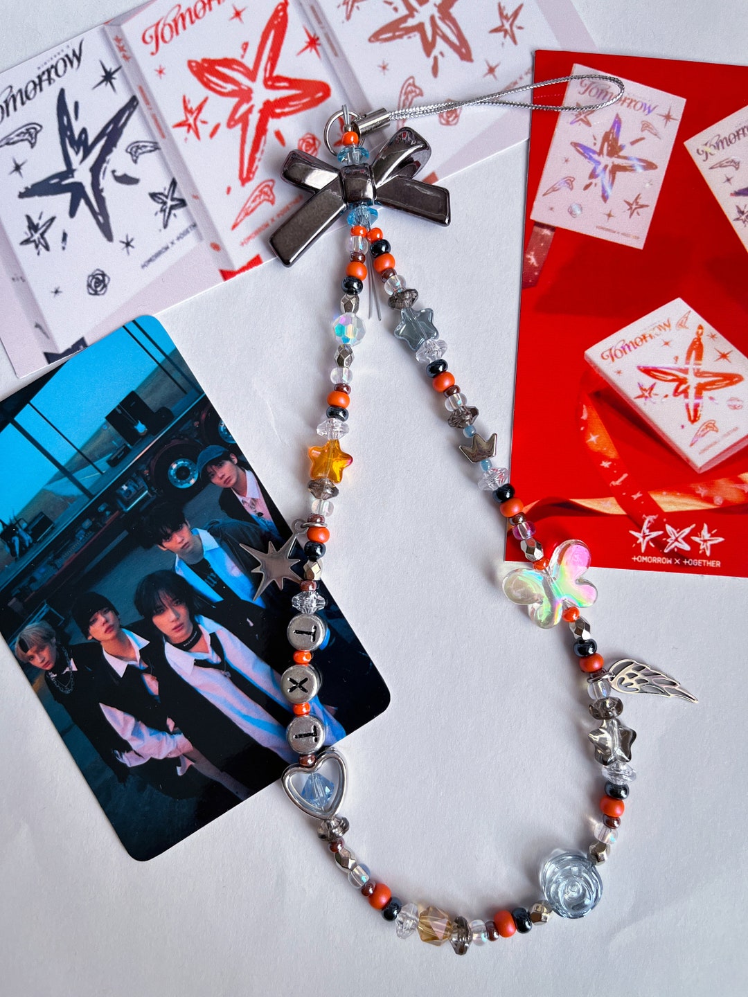 TXT Tomorrow Concept Inspired Phone Lightstick Charm - Etsy