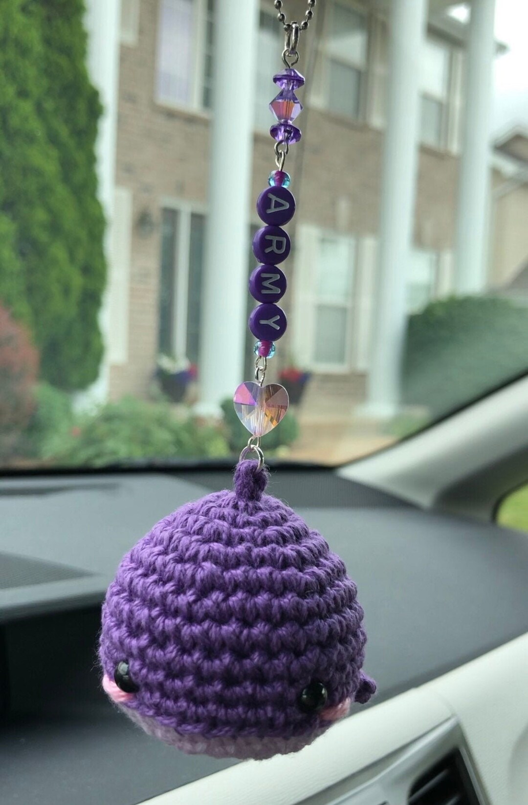 BTS Tinytan Inspired Army Whale Car Accessory - Etsy