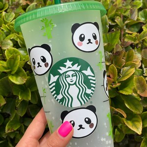 Panda Starbucks Ice Cup/ Confetti / Best Friend Gifts / Gift for Her ...