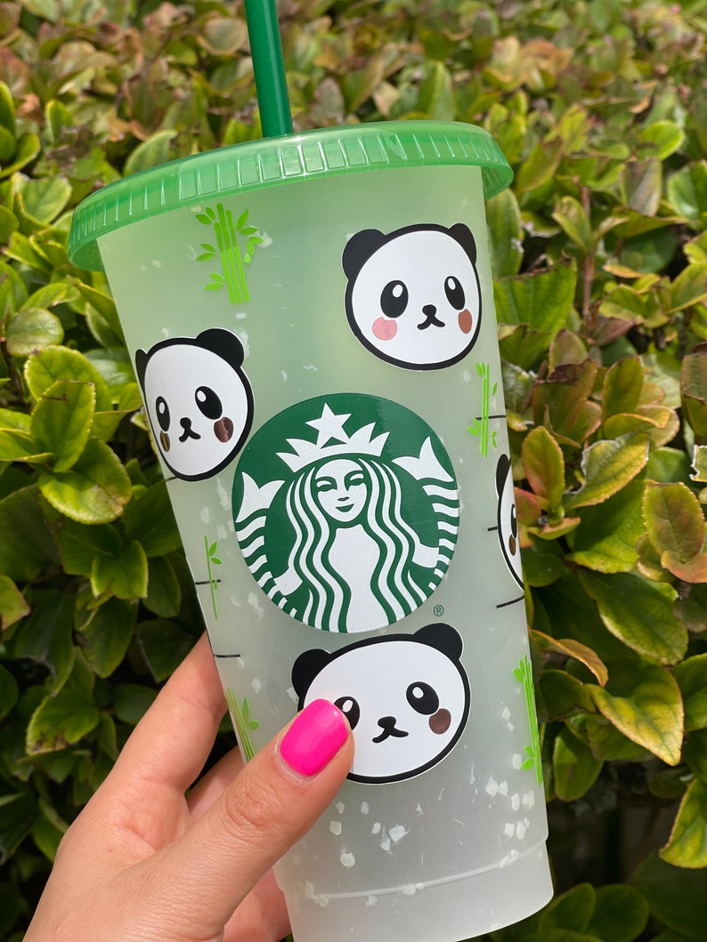 Panda Starbucks Ice Cup/ Confetti / Best Friend Gifts / Gift for Her ...