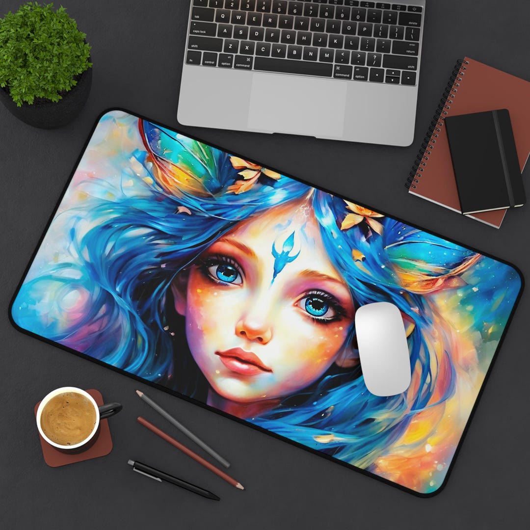 Fantasy Desk Mat, Gaming Mouse Pad, Comicon Gift, Christmas Present ...