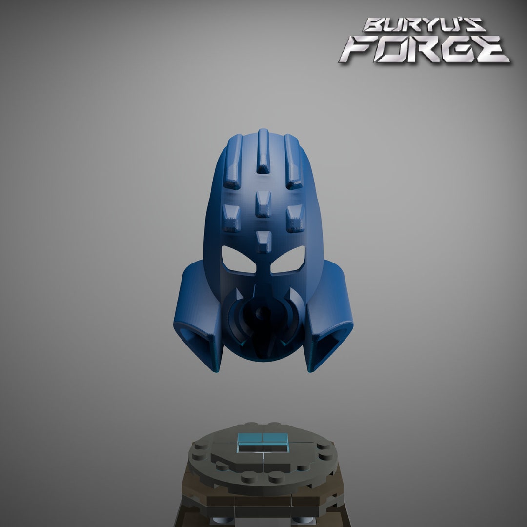 Great Mask of Night Vision Kanohi Ruru, Dark Blue - Etsy