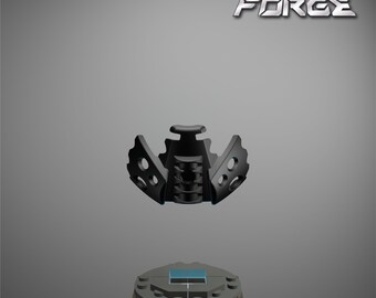 Great Mask of Intangibility Toa Tuyet's Metru Blue Kanohi - Etsy