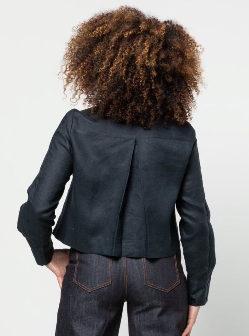 Style Arc Smith Woven Jacket Pattern/ Multi-size Paper Pattern/ Sizes ...