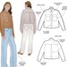 Style Arc Smith Woven Jacket Pattern/ Multi-size Paper Pattern/ Sizes ...