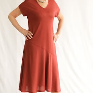 Style Arc Doreen Knit Dress Pattern - Etsy