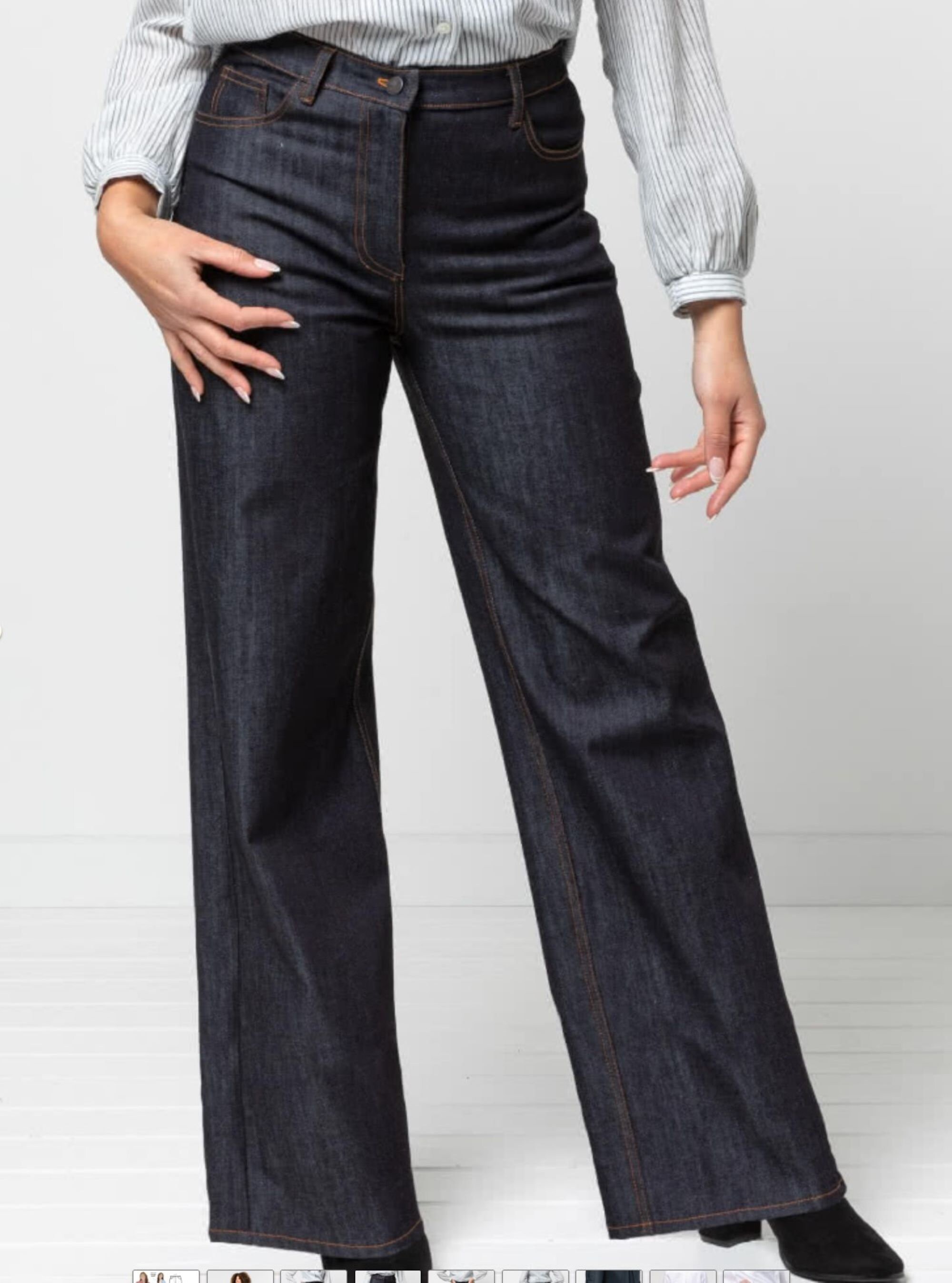 Style Arc Carlisle Jean Paper Pattern/multi-size Pattern - Etsy