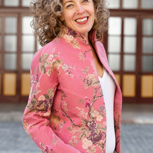 Yanaka Jacket Sewing Pattern by Liesl Co Multi Size Pattern With Cup ...