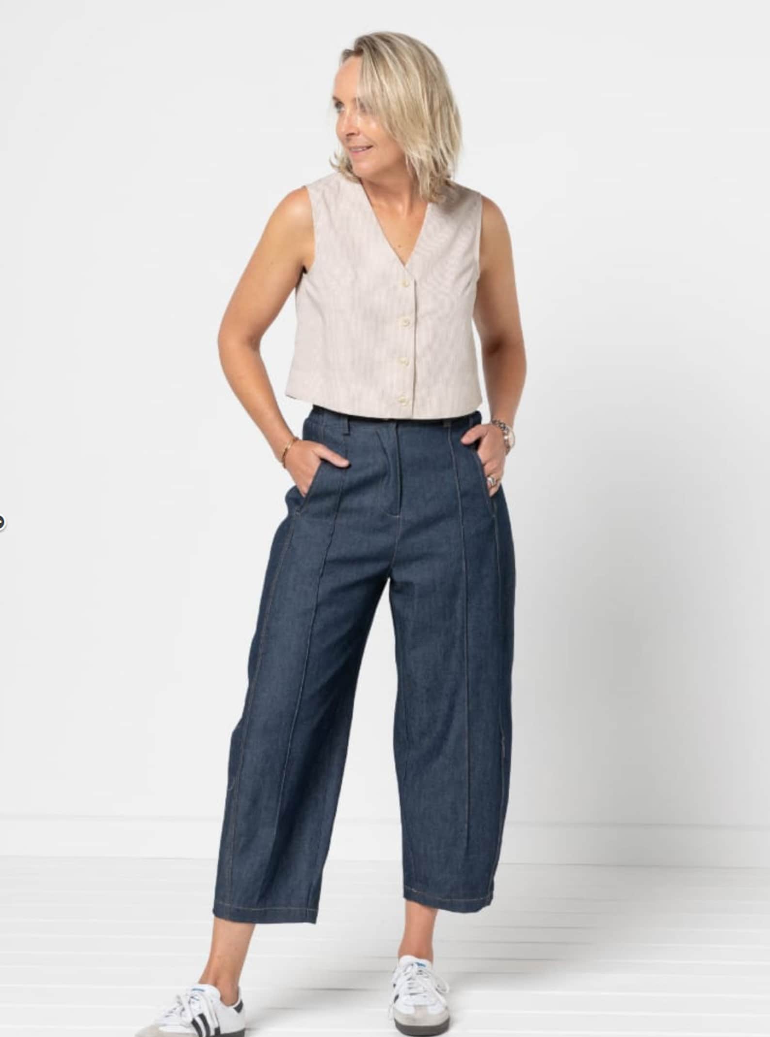 Style Arc Porter Woven Dress and Top Paper Pattern Pack, Multi Sizes 4 ...