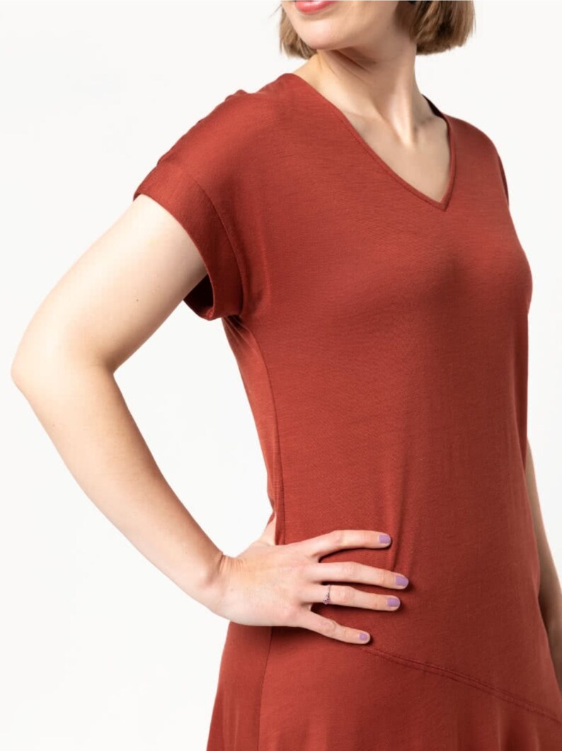 Style Arc Doreen Knit Dress Pattern - Etsy
