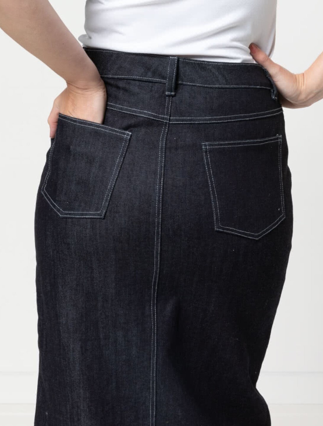 Style Arc Tommie Jeans Skirt Pattern Jean Skirt Pattern in - Etsy