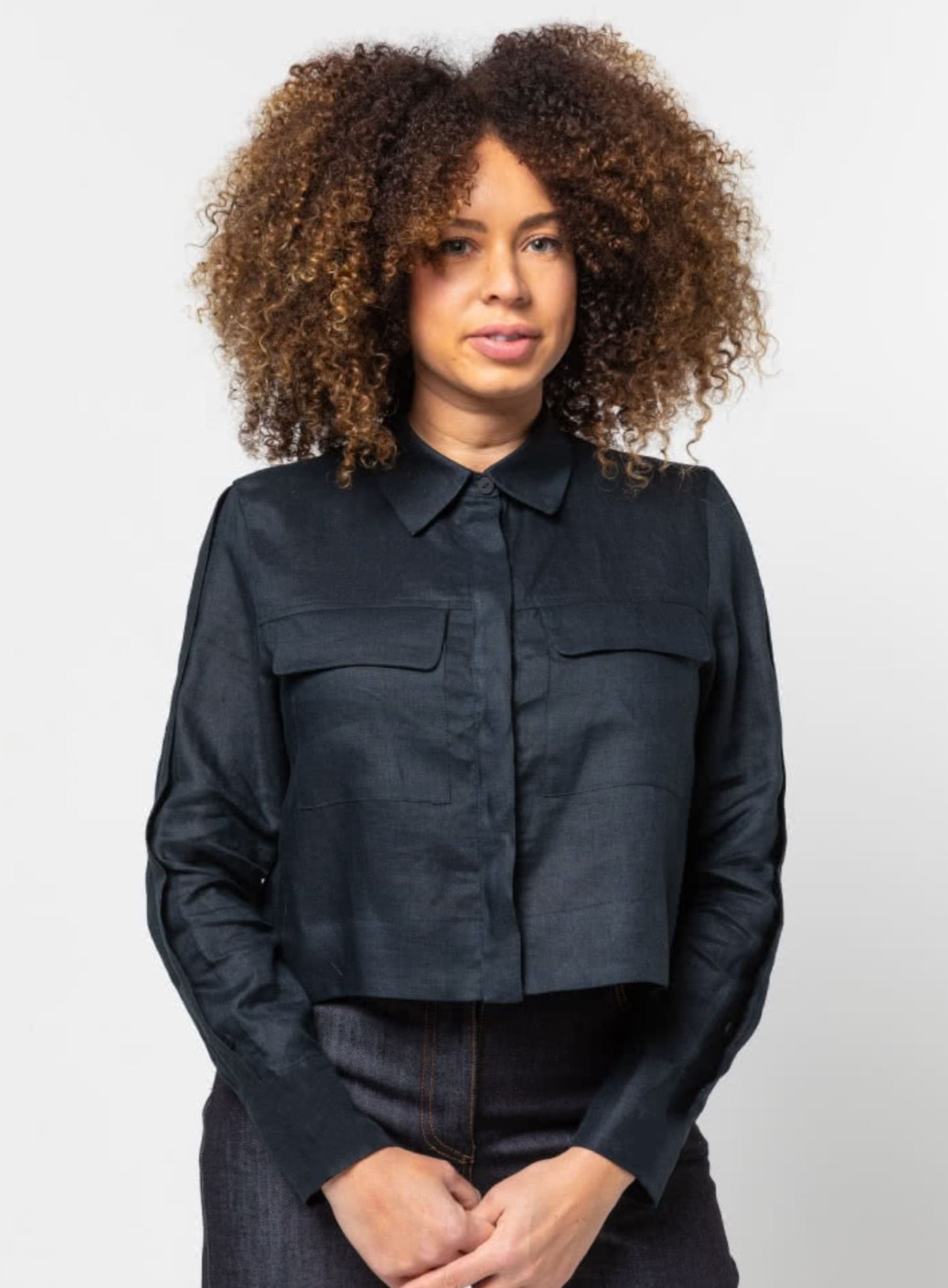 Style Arc Smith Woven Jacket Pattern/ Multi-size Paper Pattern/ Sizes ...