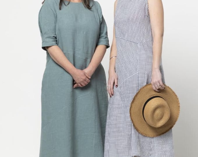 Style Arc Trinnie Woven Dress Paper Pattern, Multi Sized 4-16, 10-22 ...