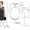 Yanaka Jacket Sewing Pattern by Liesl Co Multi Size Pattern With Cup ...