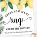Guess How Many Rings Game Bridal Shower Editable Guessing Game How Many ...