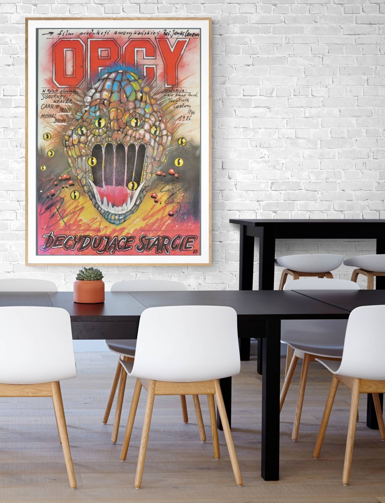 Aliens Obcy Original Polish Poster by Pagowski 1987 - Etsy