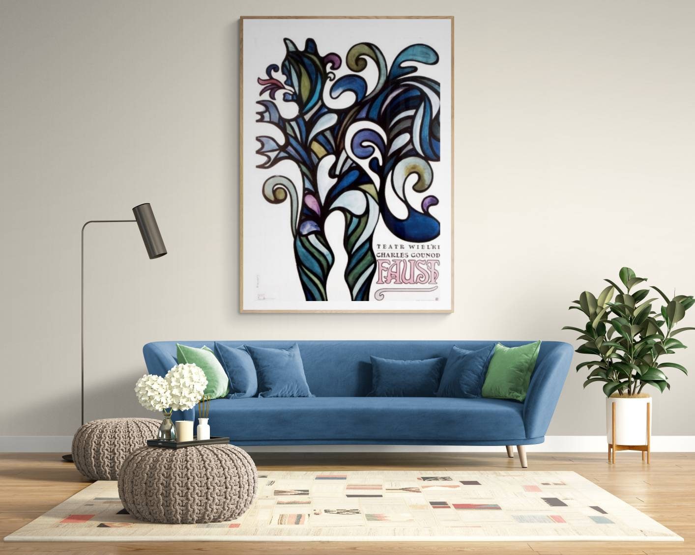 Faust 1979 Polish Theatrical Poster by Jan Lenica - Etsy