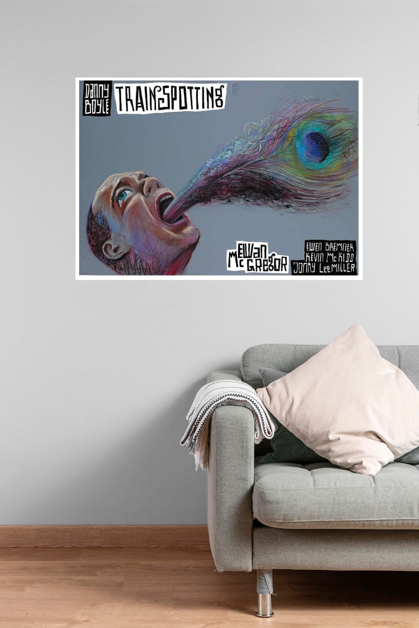 Trainspotting Original 2000s Polish Movie Poster by Leszek Zebrowski ...