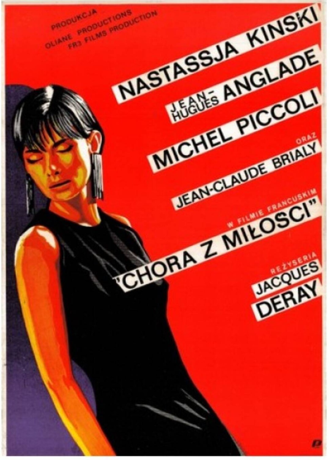 Love Sickness Maladie D'amour Original Polish Movie Poster by Eugeniusz ...