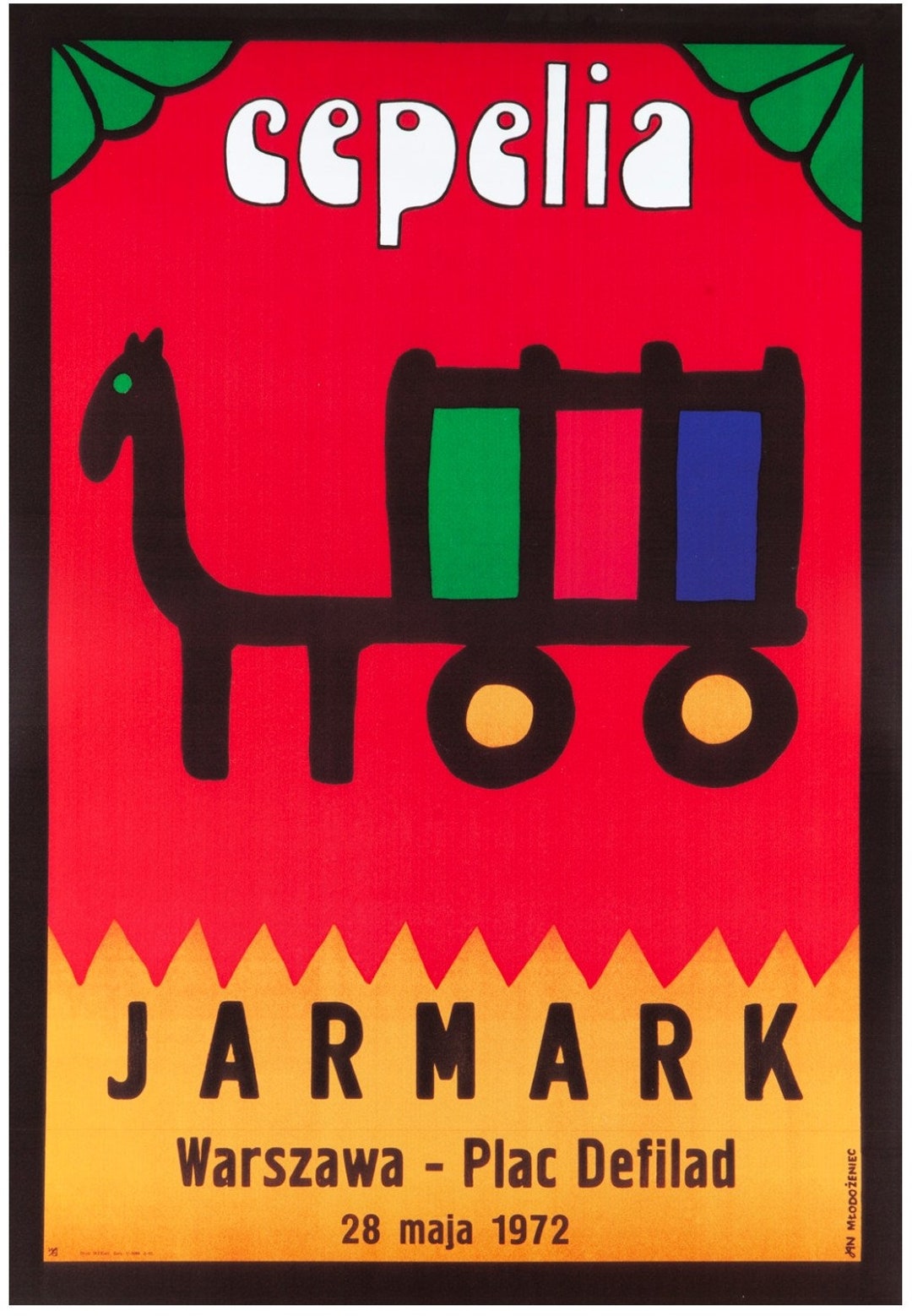 Cepelia Original 1972 Polish Advertising Poster by Jan Mlodozeniec ...