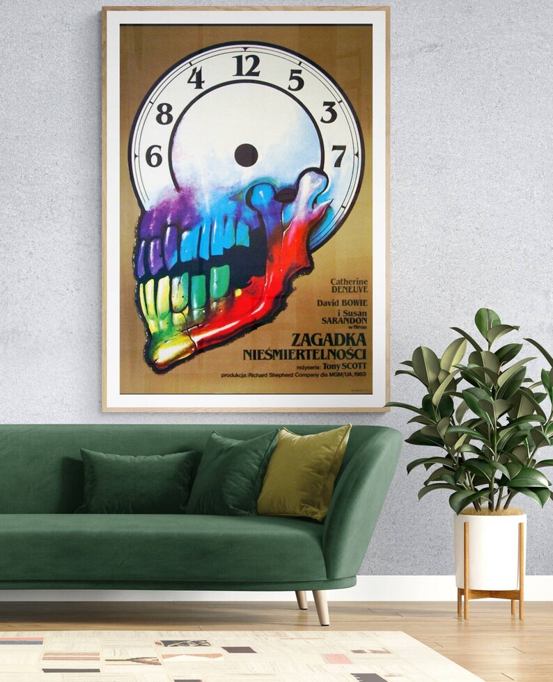 The Hunger Original 1984 Polish Poster by Wieslaw Walkuski - Etsy