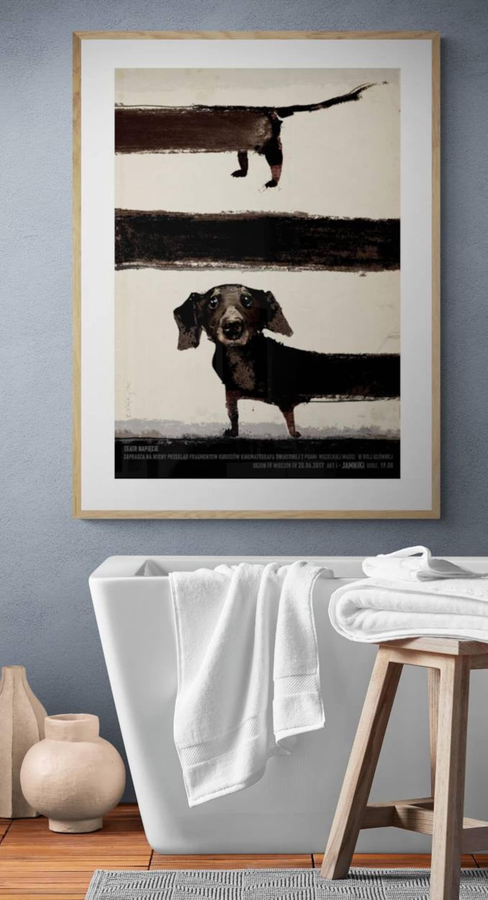 The Only Original Kaja Dachshund Poster: Ryszard Kaja Polish Theater ...
