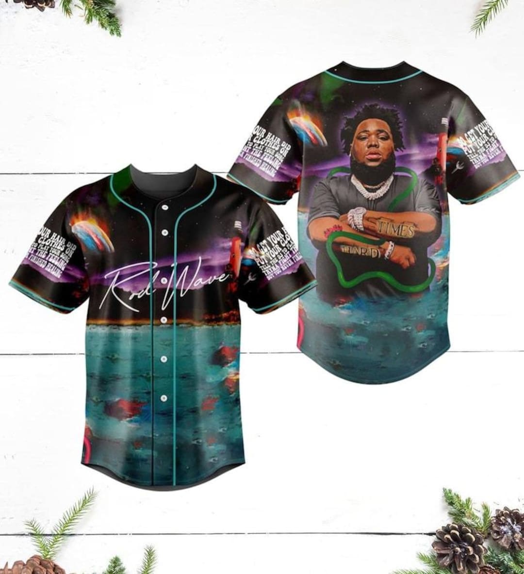 Rod Wave Tour Baseball Jersey, Rod Wave Last Lap Shirt, Last Lap Tour ...