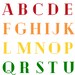 Alphabet Matching Game Printable Alphabet Game Preschool Curriculum ...