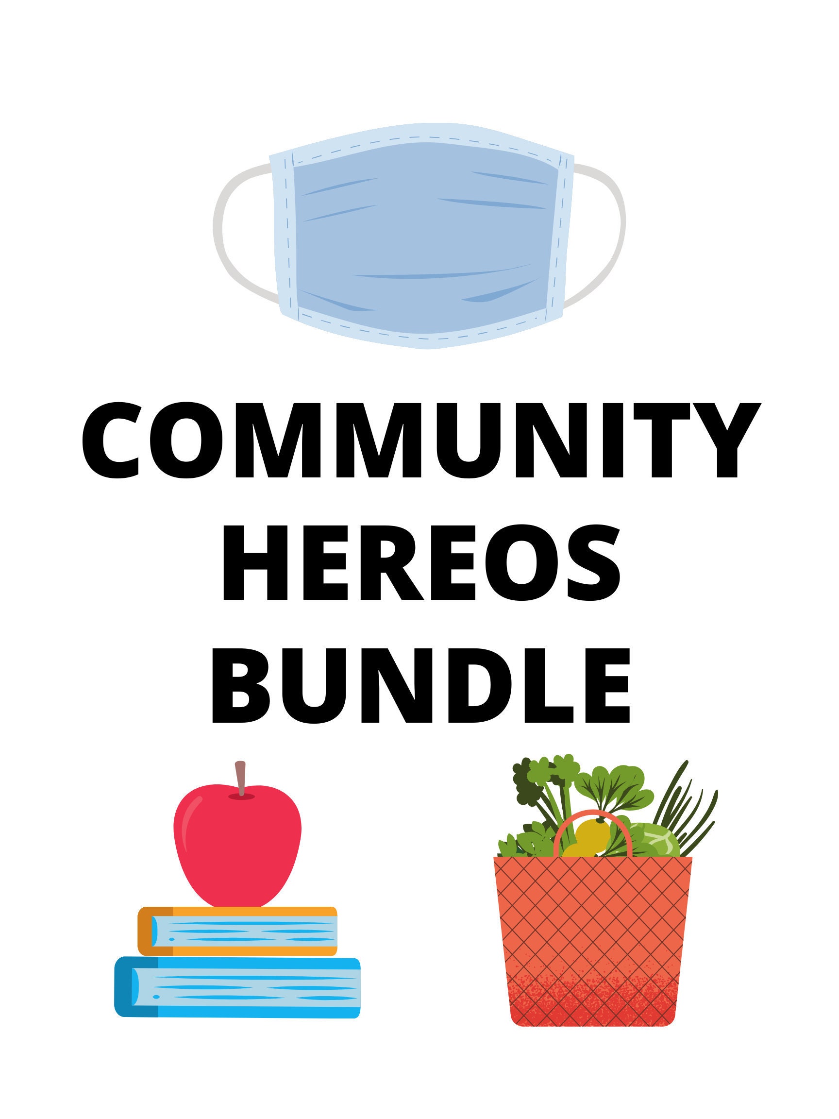 Community Heroes Bundle /printable Learning Bundle / Digital Download ...