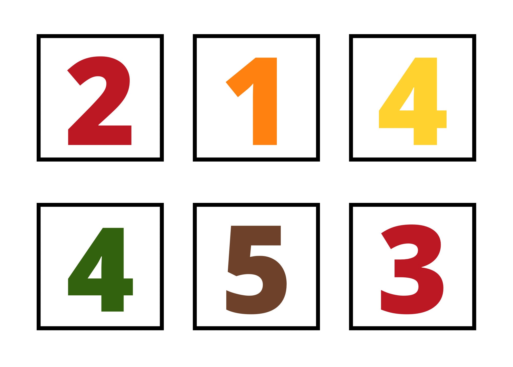 Number Matching Activity | Learning Numbers | Toddler, Preschool ...