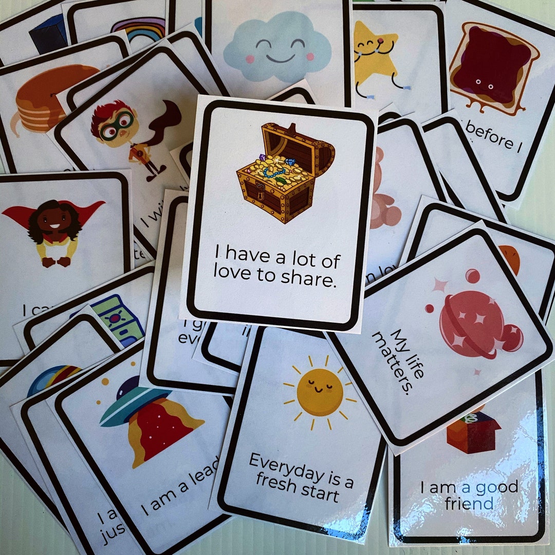 Affirmation Cards for Kids / Positive Self-esteem / Socio-emotional ...