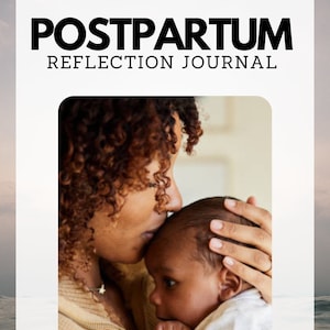 Postpartum Self Care Digital Journal, Journal Series, Self-awareness ...