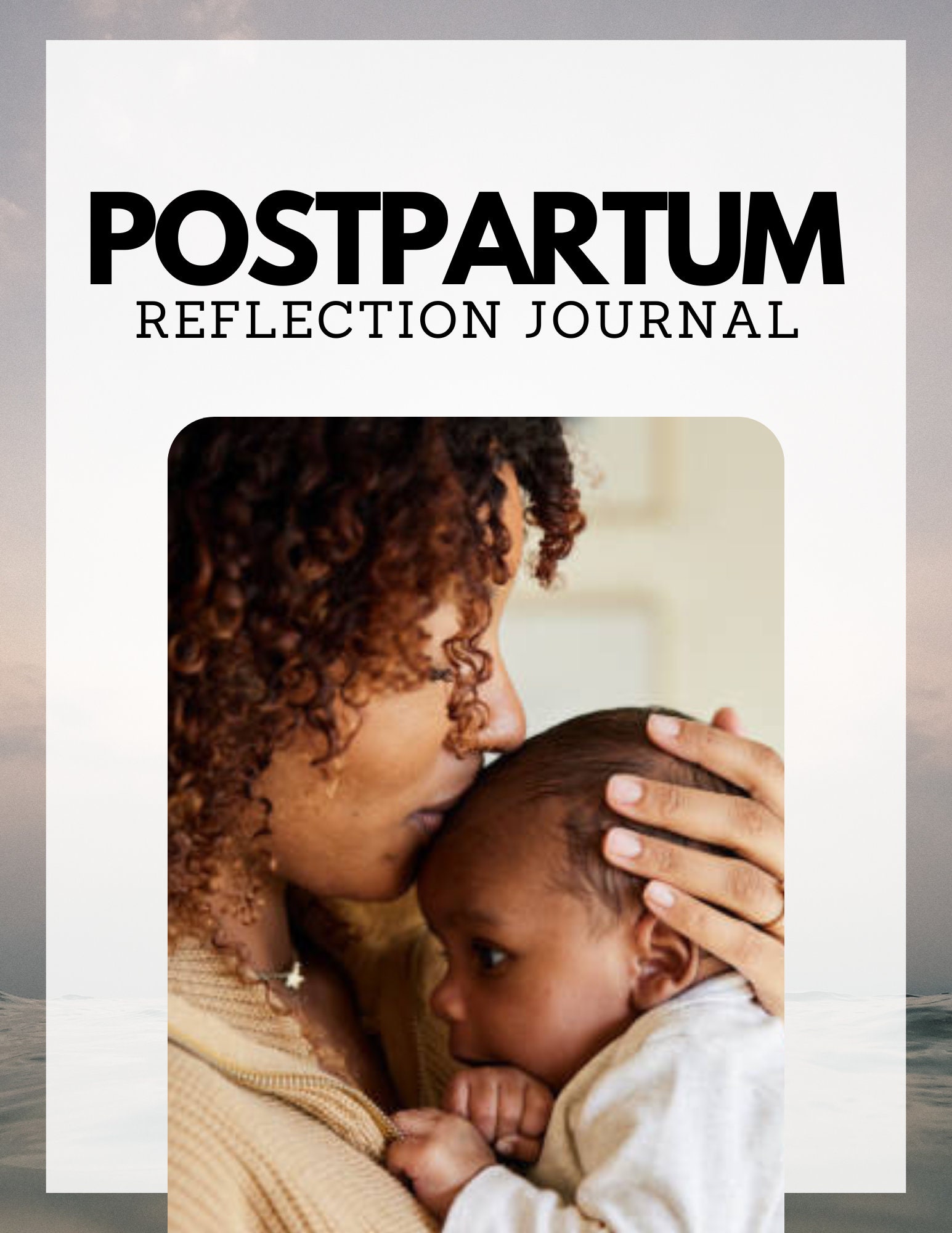 Postpartum Self Care Digital Journal, Journal Series, Self-awareness ...