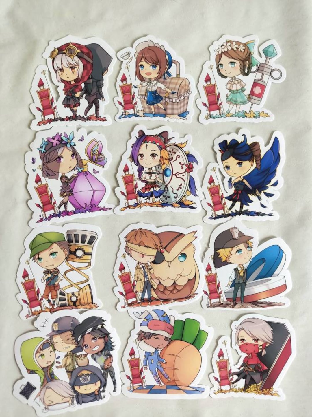 Identity V Rocket Chair Series Vinyl Stickers - Etsy