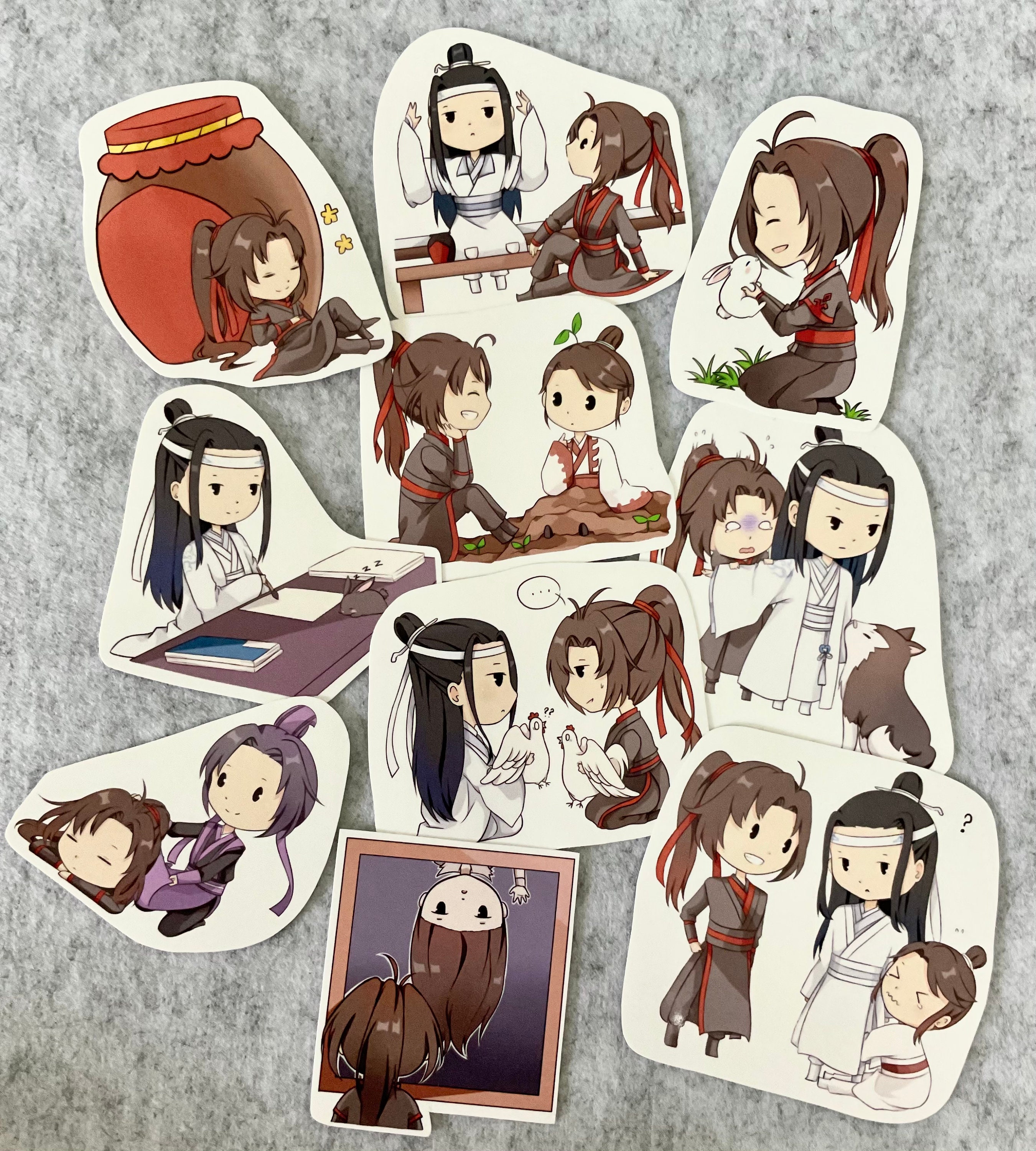 10er Set: MDZS Glossy Stickers - Etsy.de