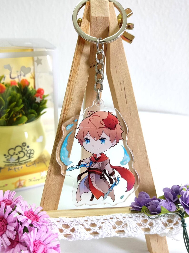 Genshin Impact Times Series Transparent Acrylic Charms - Etsy