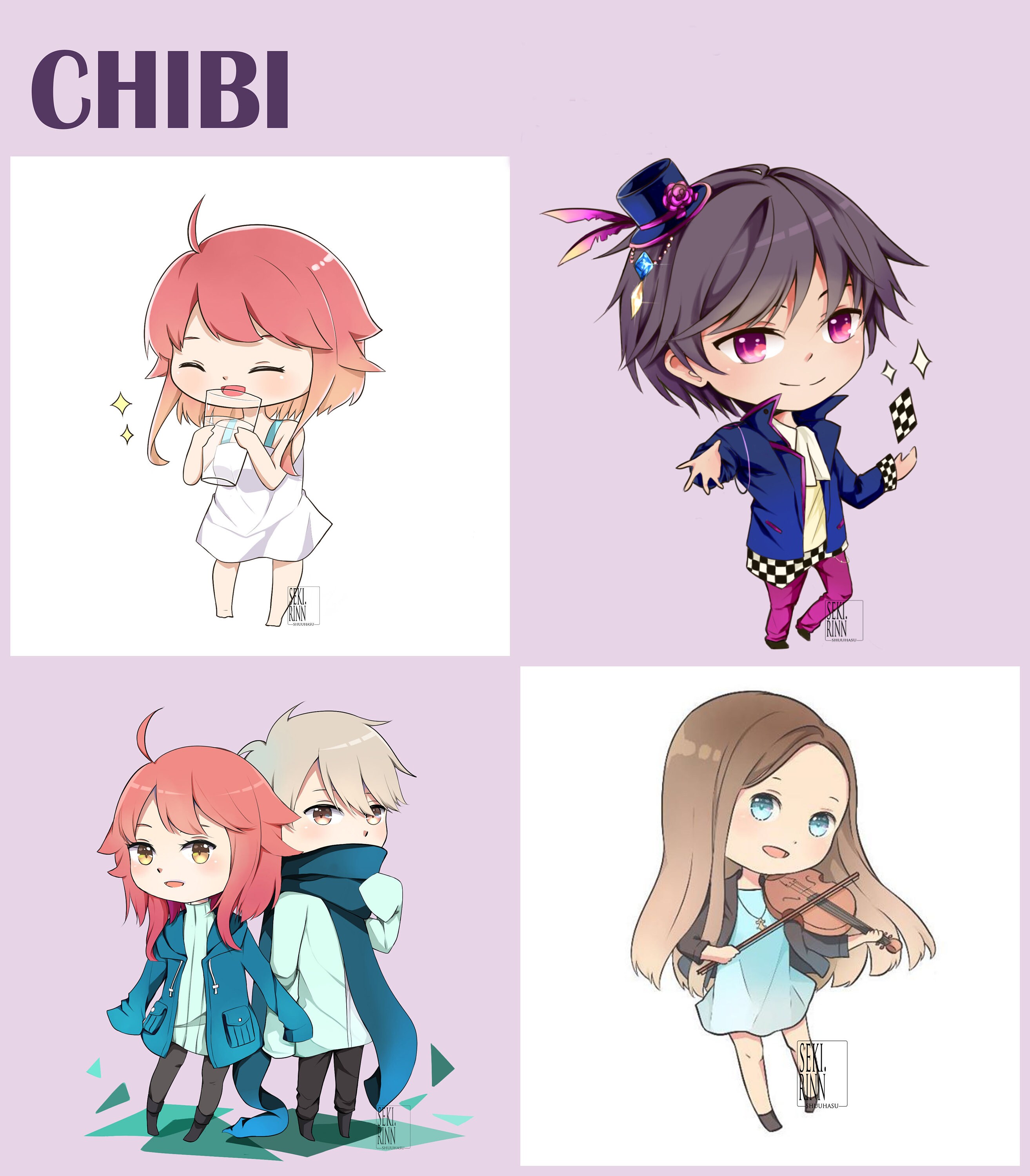 Anime Art, Chibi, Icon Commission - Etsy