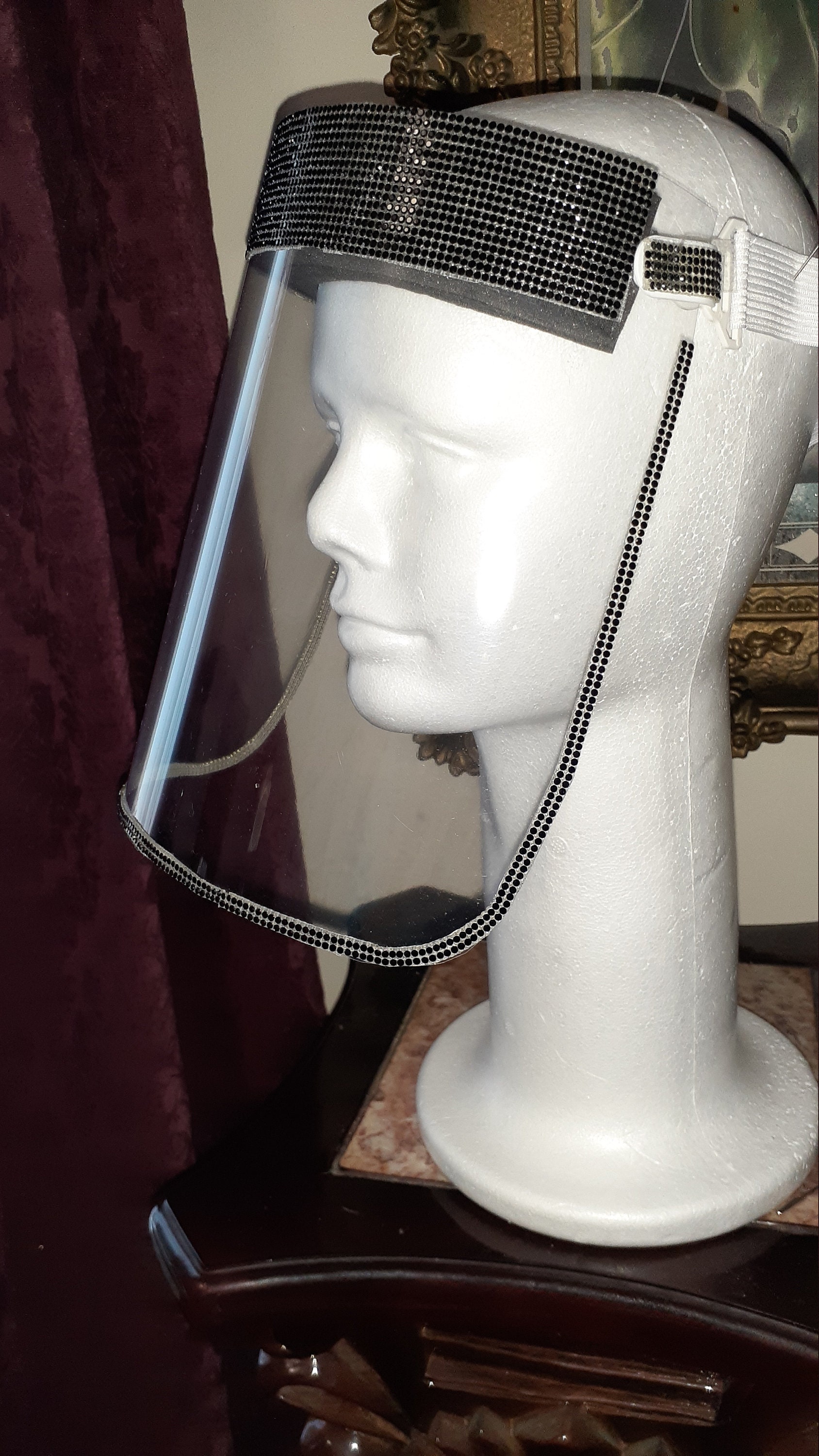 Blinged Out &gorgeousface Shields..stay Fashionably Safere-usablefull ...